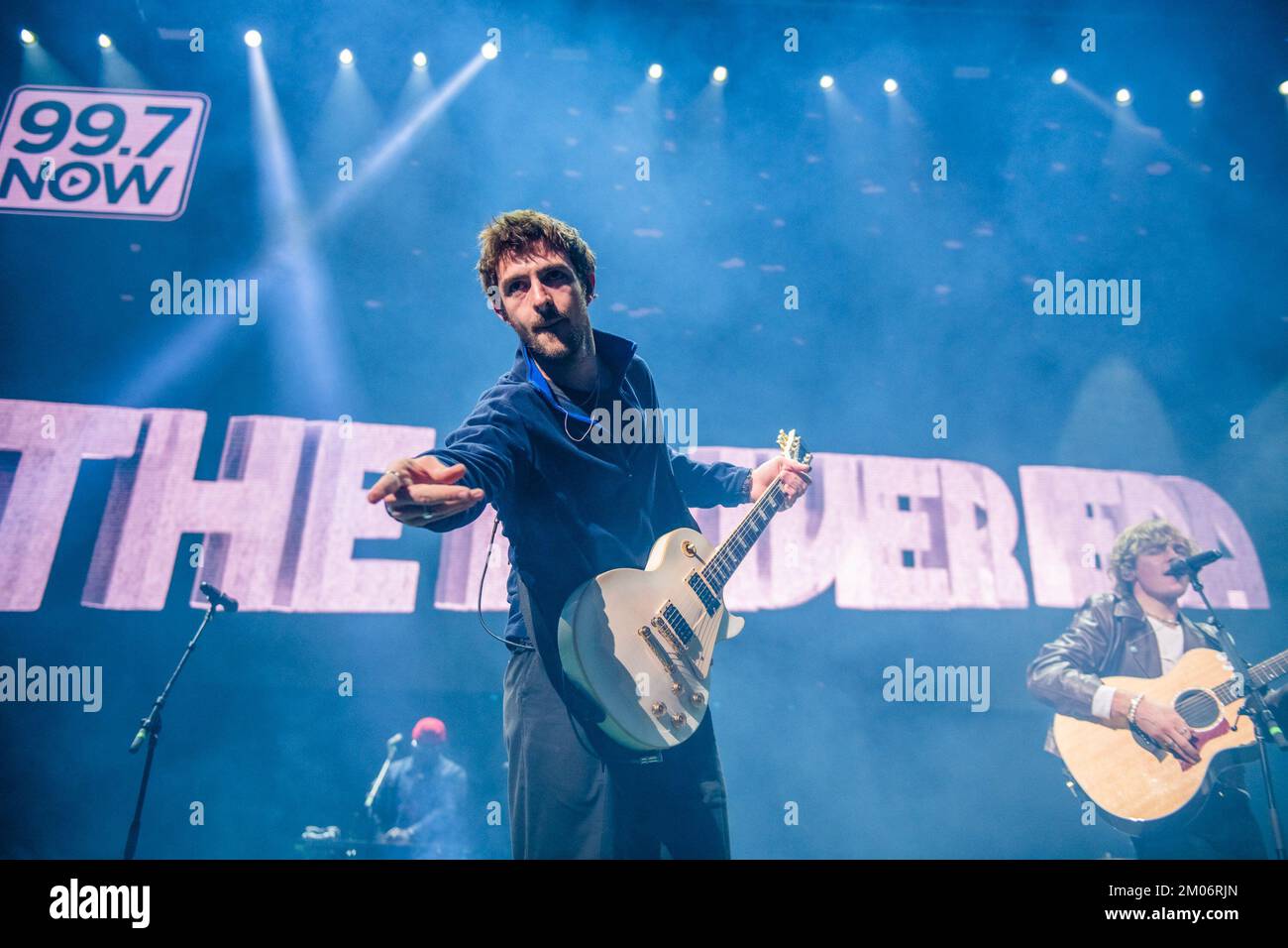 Rocky Lynch of The Driver Era performs during 99.7 Now's Poptopia 2022 ...