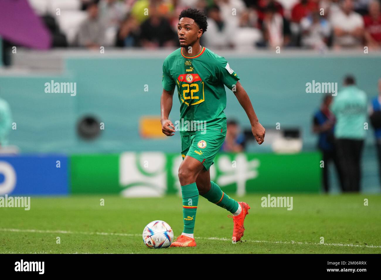 Abdou Diallo of Senegal during the FIFA World Cup Qatar 2022 match ...