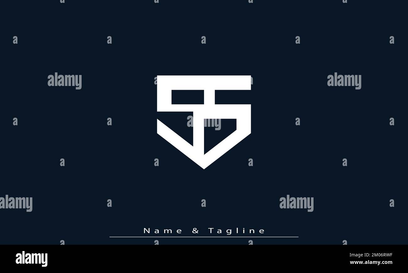 Alphabet letters Initials Monogram logo SS Stock Vector Image & Art - Alamy