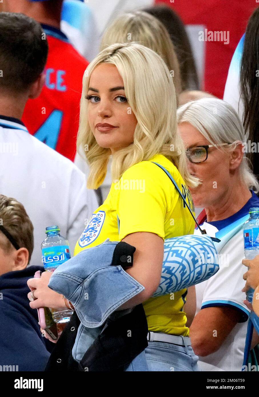 Megan Davison, the wife of England goalkeeper Jordan Pickford in the ...