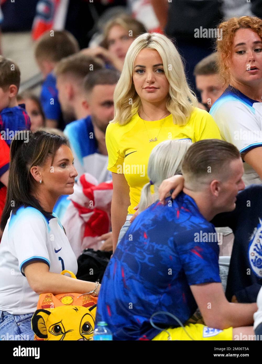 Megan Davison, the wife of England goalkeeper Jordan Pickford in the ...