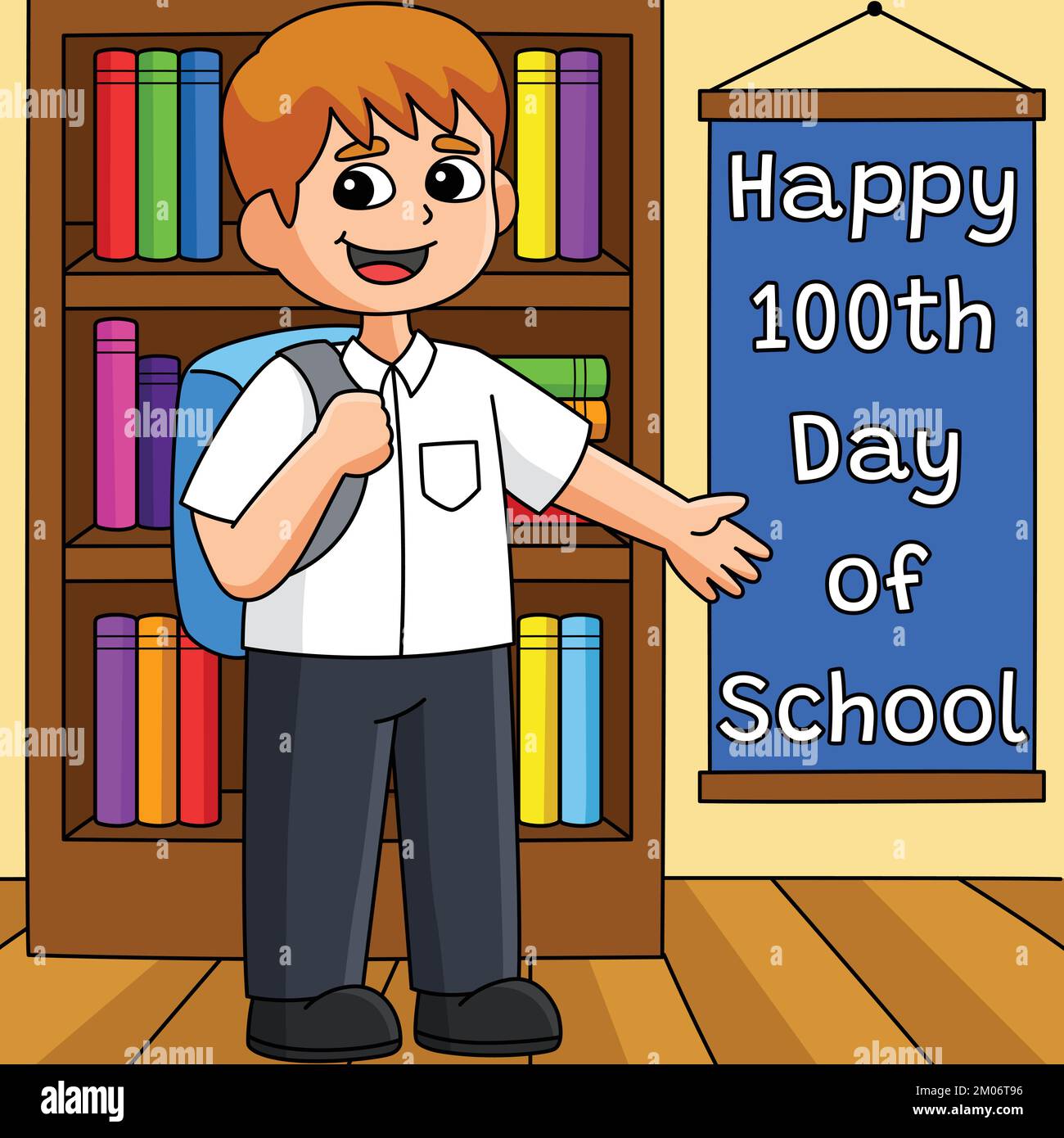 Kindergarten student and teacher Stock Vector Images - Alamy