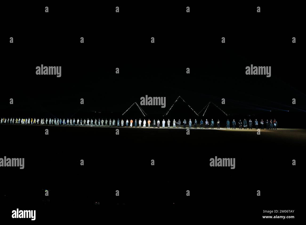 Cairo, Egypt. 03rd Dec, 2022. A model walks the runway during the Dior ...