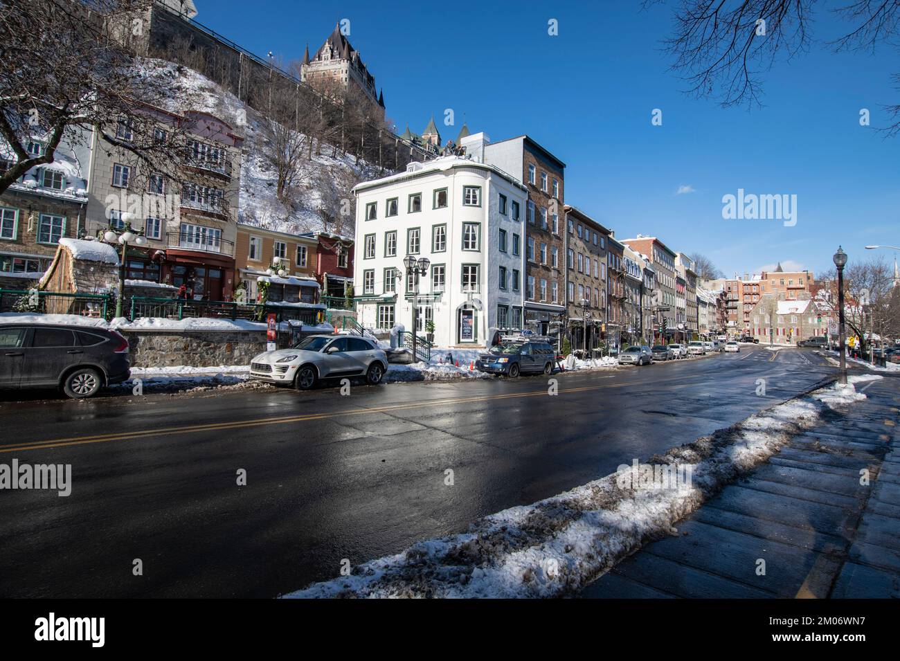 Old quebec streets hi-res stock photography and images - Alamy