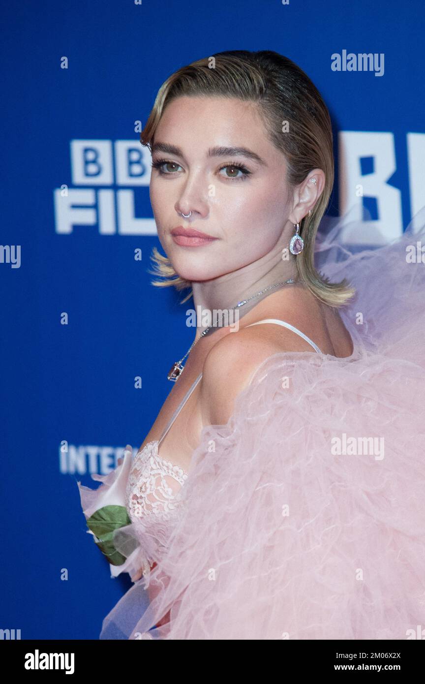 Florence Pugh attending the 25th British Independent Film Awards 2022 ...