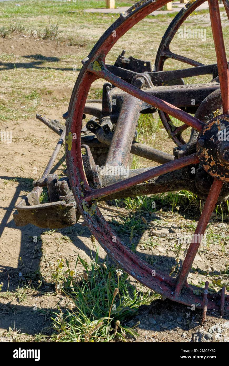Rusty old plough hi-res stock photography and images - Alamy