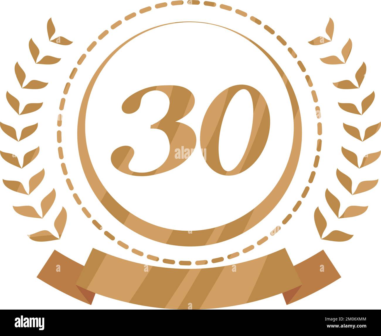 30th anniversary badge Stock Vector Image & Art - Alamy