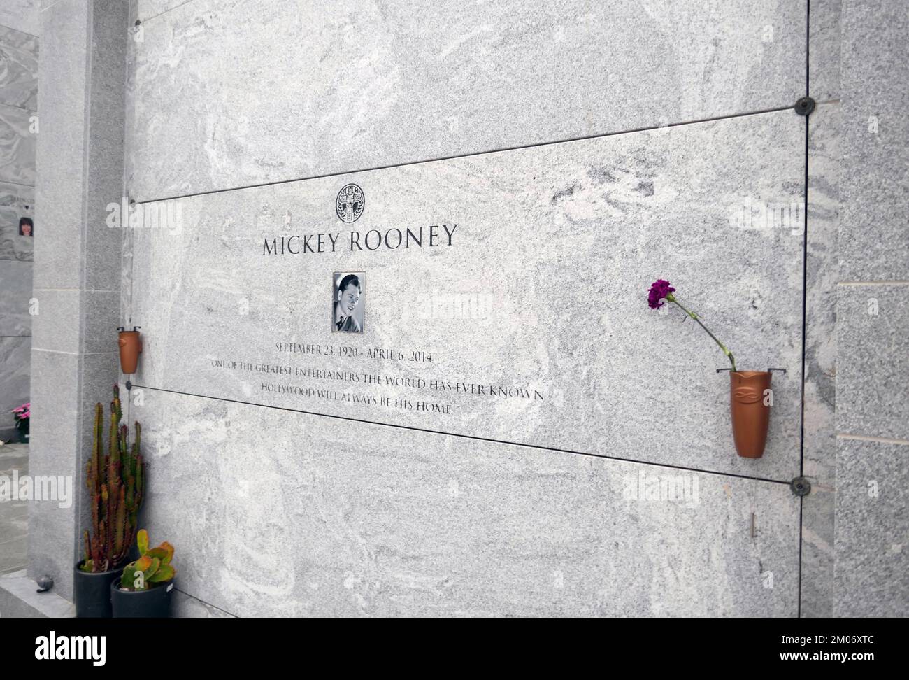 Los Angeles, California, USA 2nd December 2022 Actor Mickey Rooney's ...