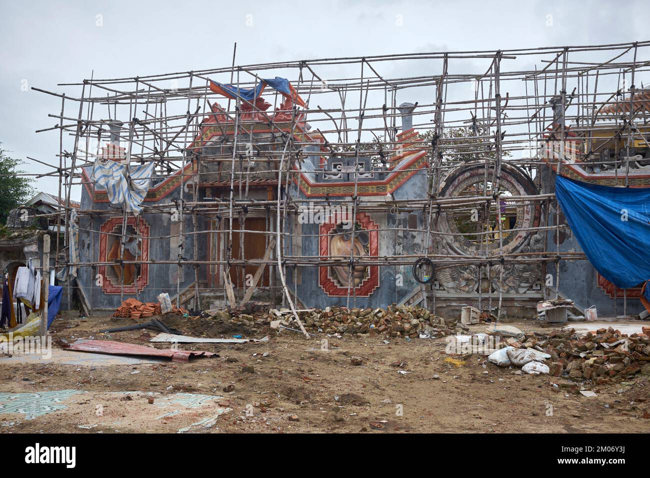 Temple Conservation Project Hoi An Vietnam Stock Photo - Alamy