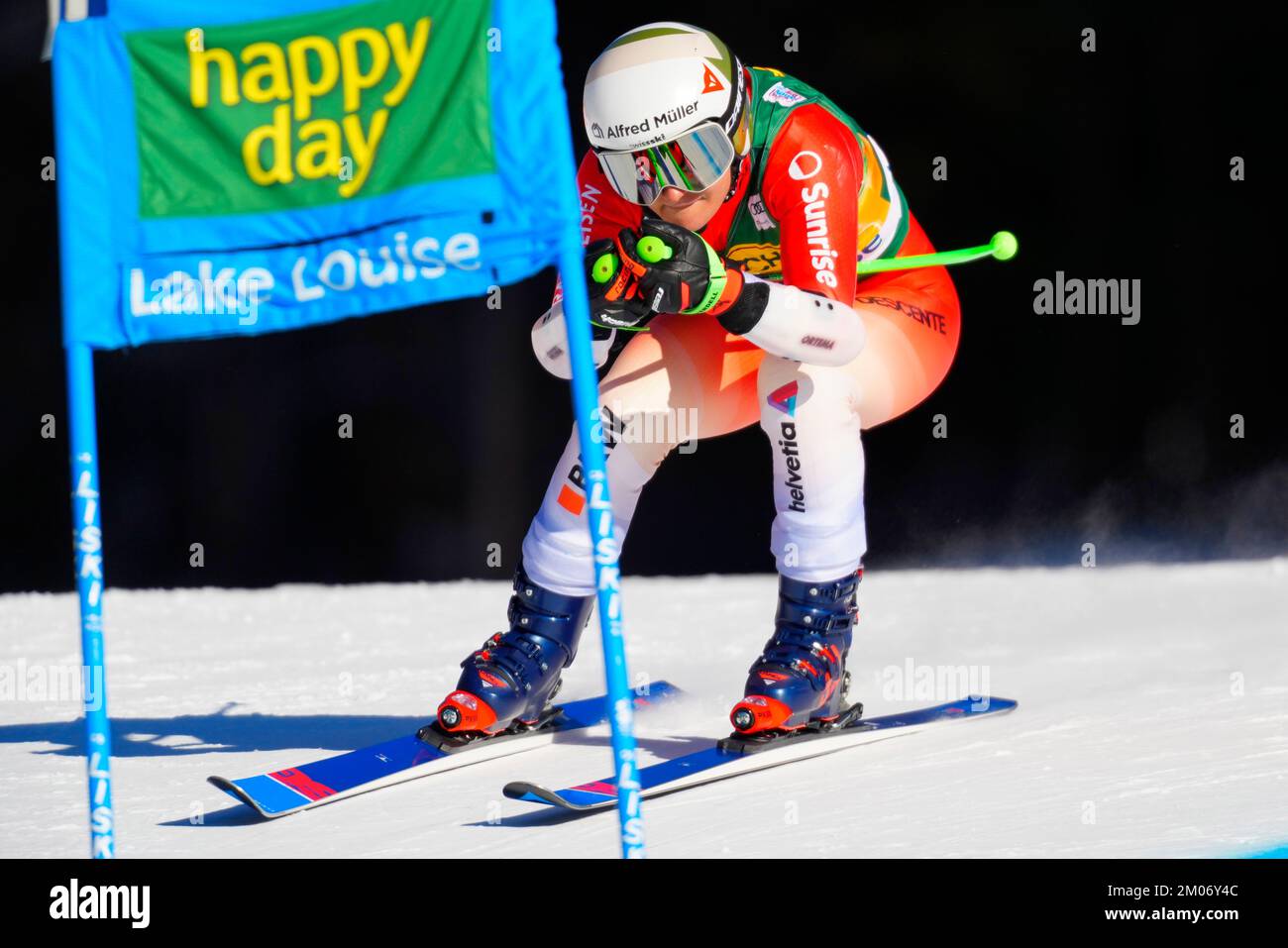 December 4, 2022, LAKE LOUISE, AB, Canada: Switzerland's Priska Nufer ...