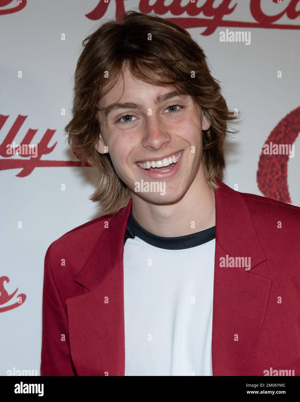 December 3, 2022, Hollywood, California, USA: Ryker Baloun attends ...