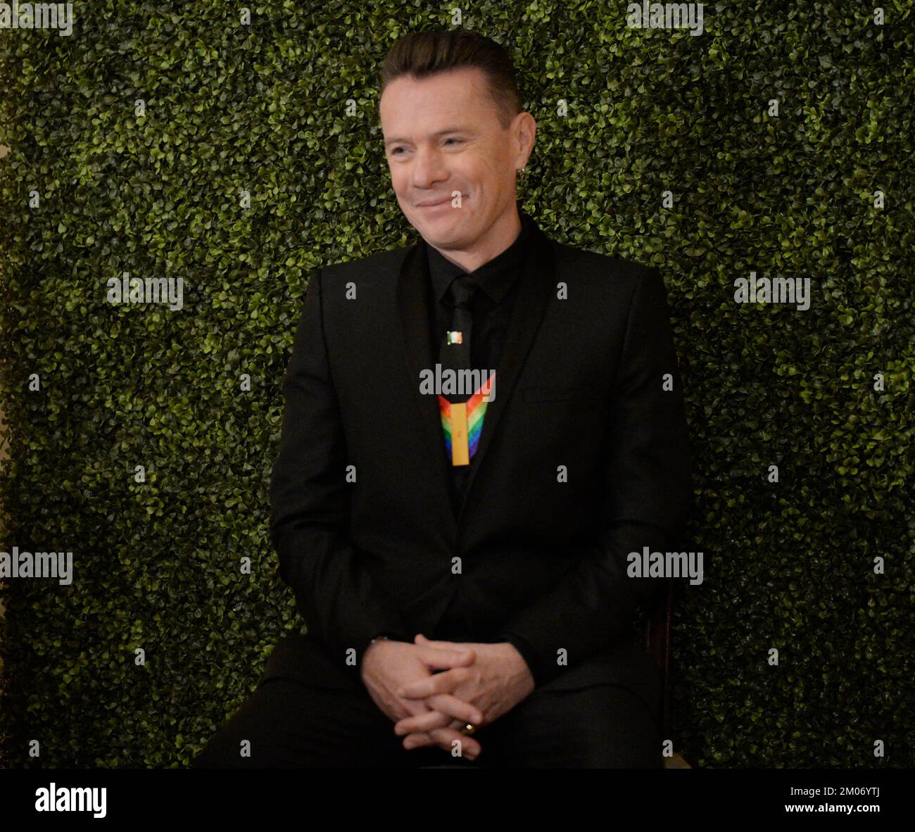 U2 band member Larry Mullen attends a reception for Kennedy Center ...