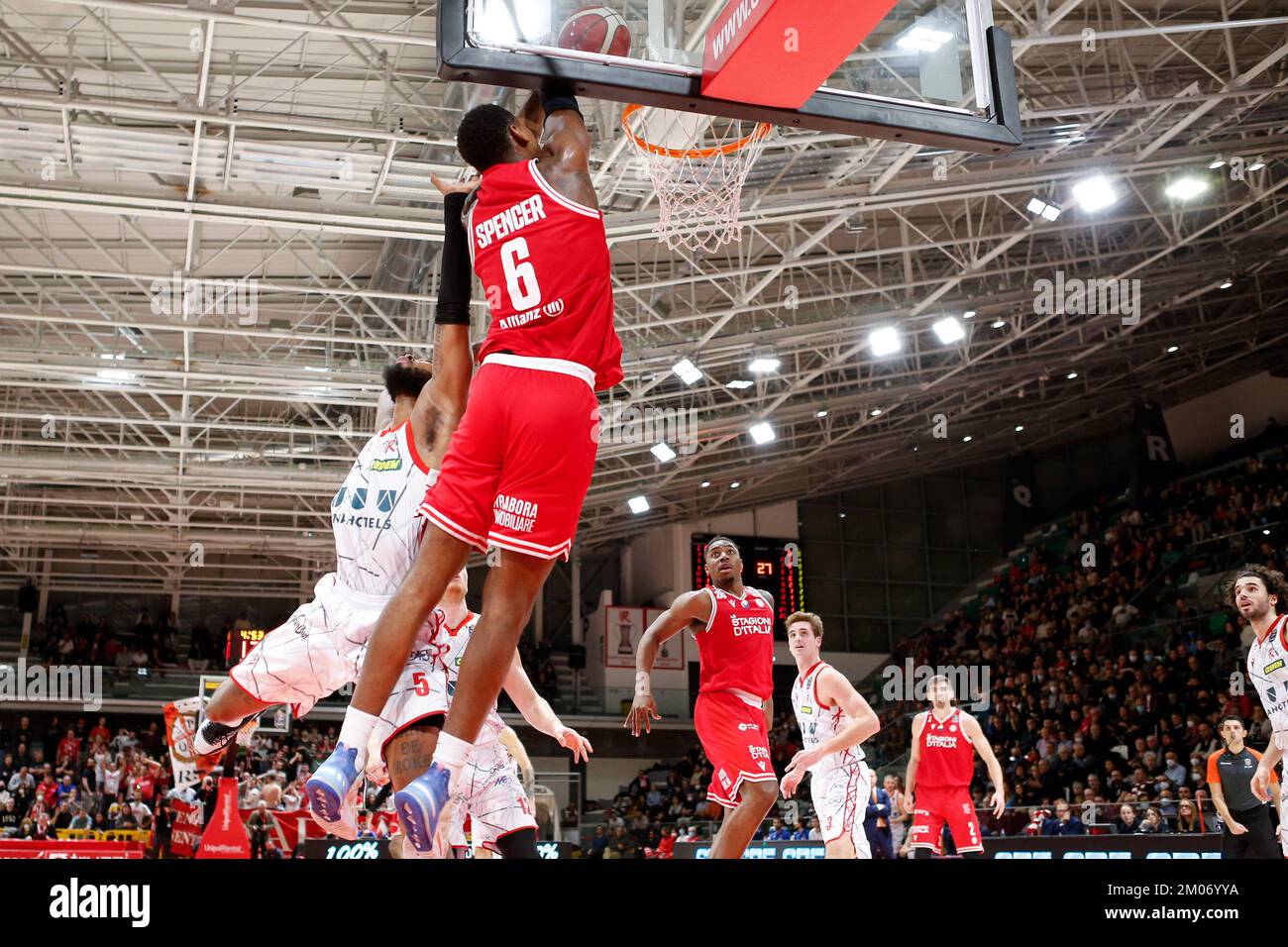 PalaBigi, Reggio Emilia, Italy, December 04, 2022, Skylor Spencer ...