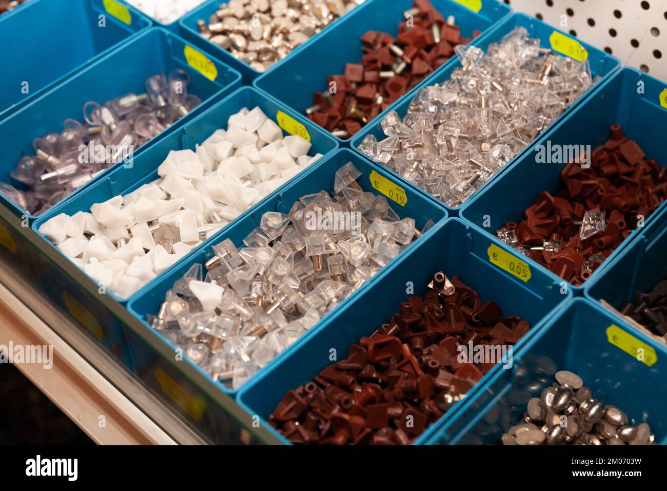 Box different furniture fittings hi-res stock photography and images ...
