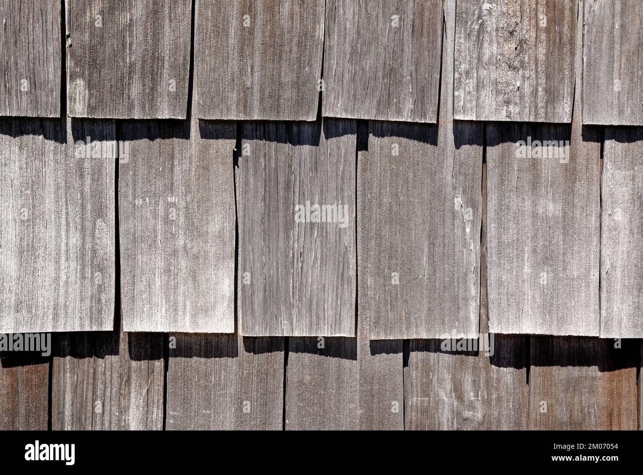Beautiful wood roof of traditional houses in Castro City, Chiloe Island ...