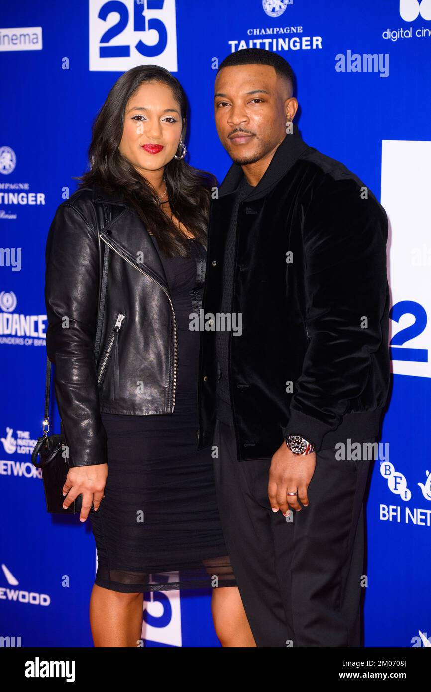 London, UK. 4 December 2022. Ashley Walters (right) and Danielle Isaie ...