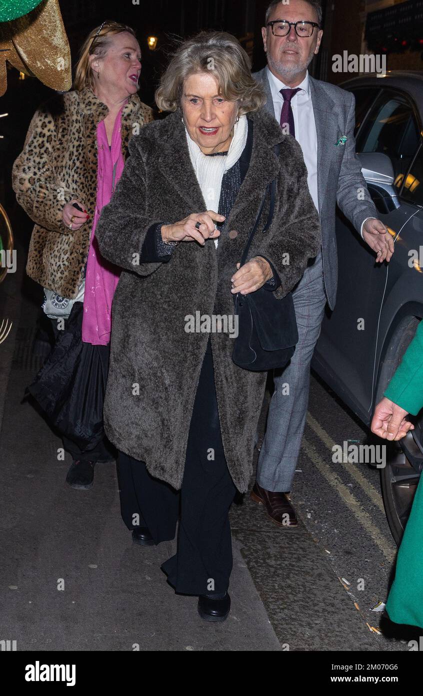 Anne Reid attends the One Night Only fundraiser in aid of the ...