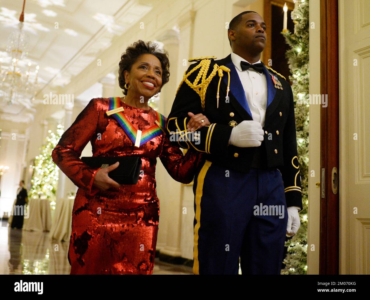 Composer Tania Leon arrives to a reception for Kennedy Center Honorees ...