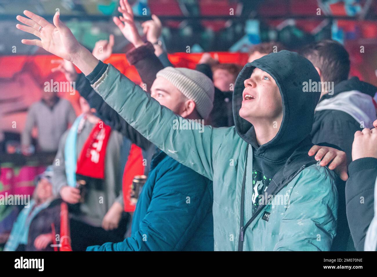 Soccar fan hi-res stock photography and images - Alamy
