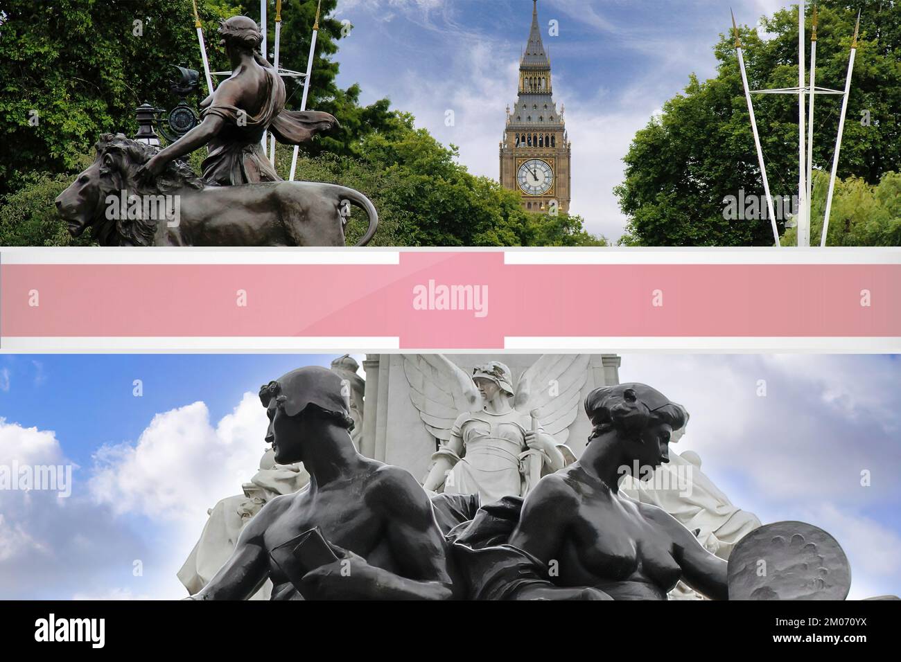 Some iconic monuments of London capital of the UK, one of the most ...