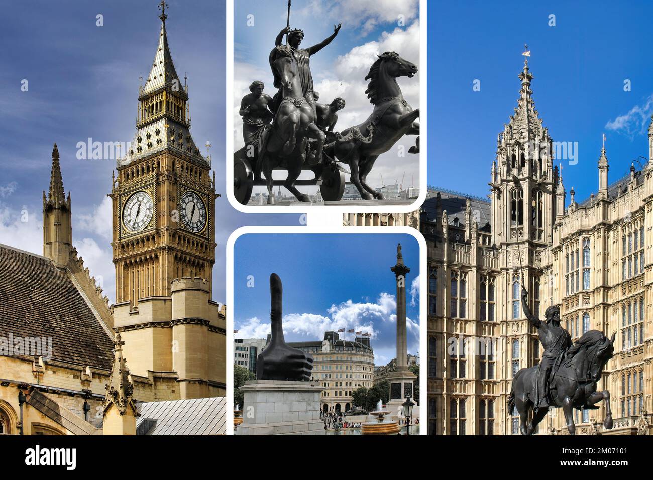 Some iconic monuments of London capital of the UK, one of the most ...