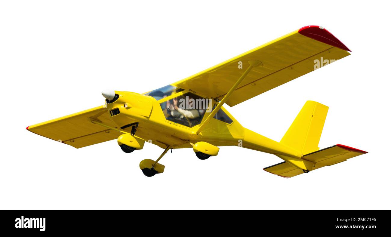 Sport aircraft isolated Stock Photo - Alamy