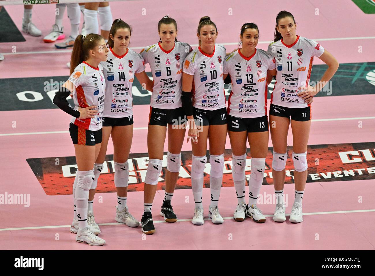 Pala Ubi Banca, Cuneo, Italy, December 04, 2022, Kuznetsova Sofya ...