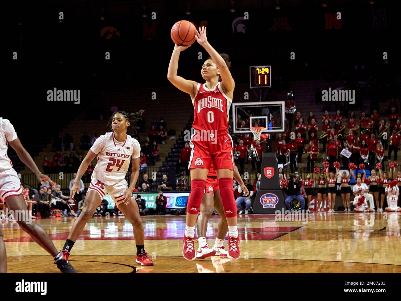 Piscataway, New Jersey, USA. 4th Dec, 2022. Ohio State Buckeyes guard ...