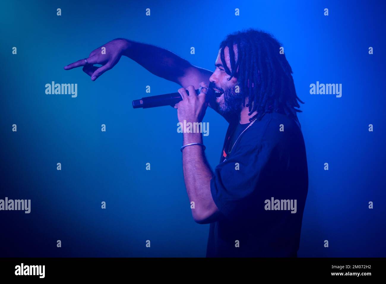 Edinburgh, Scotland. Sun 4 December 2022. American experimental hip hop ...