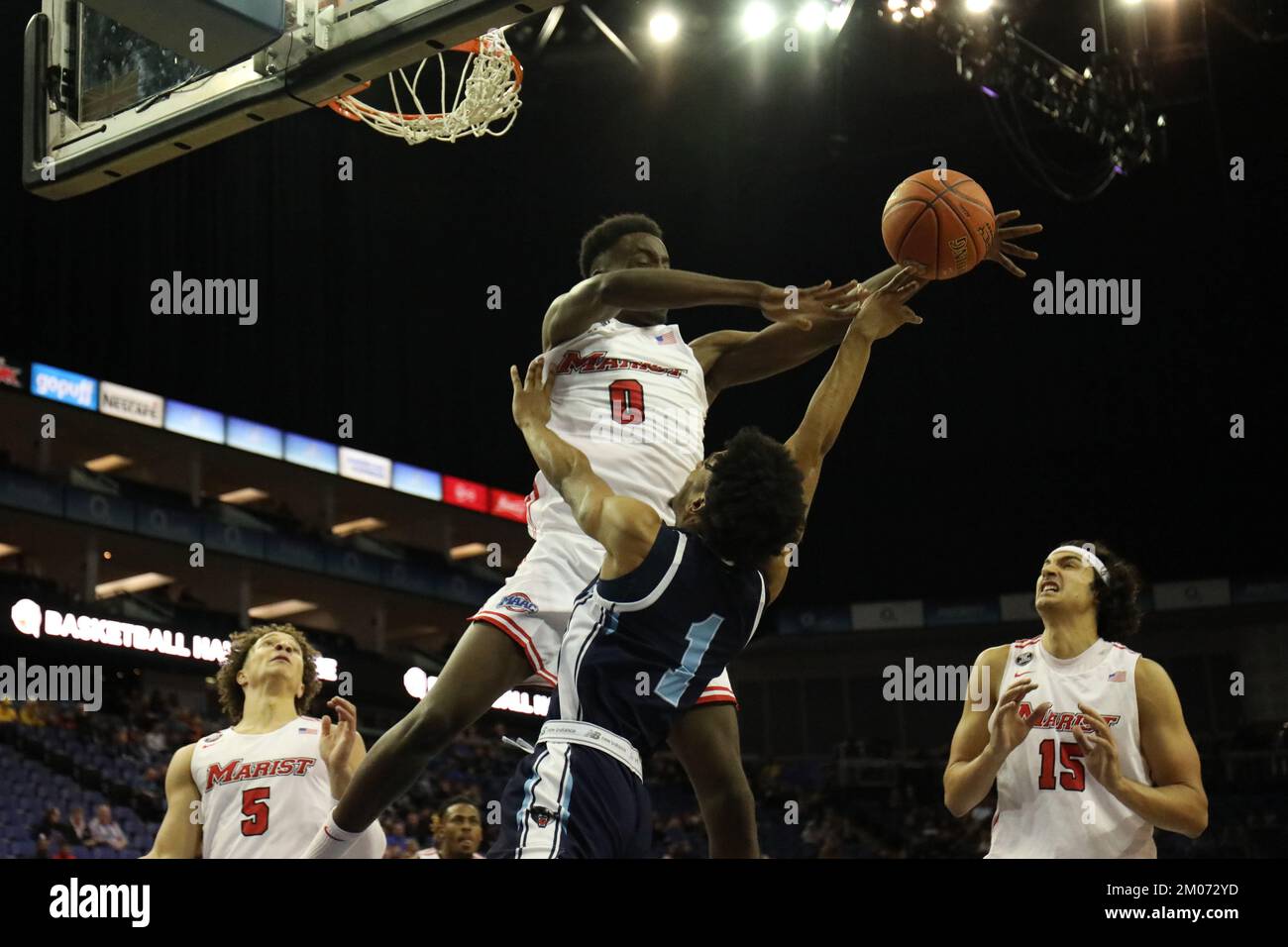 London, UK. 04th Dec, 2022. Kellen Tynes of University of Maine on the ...