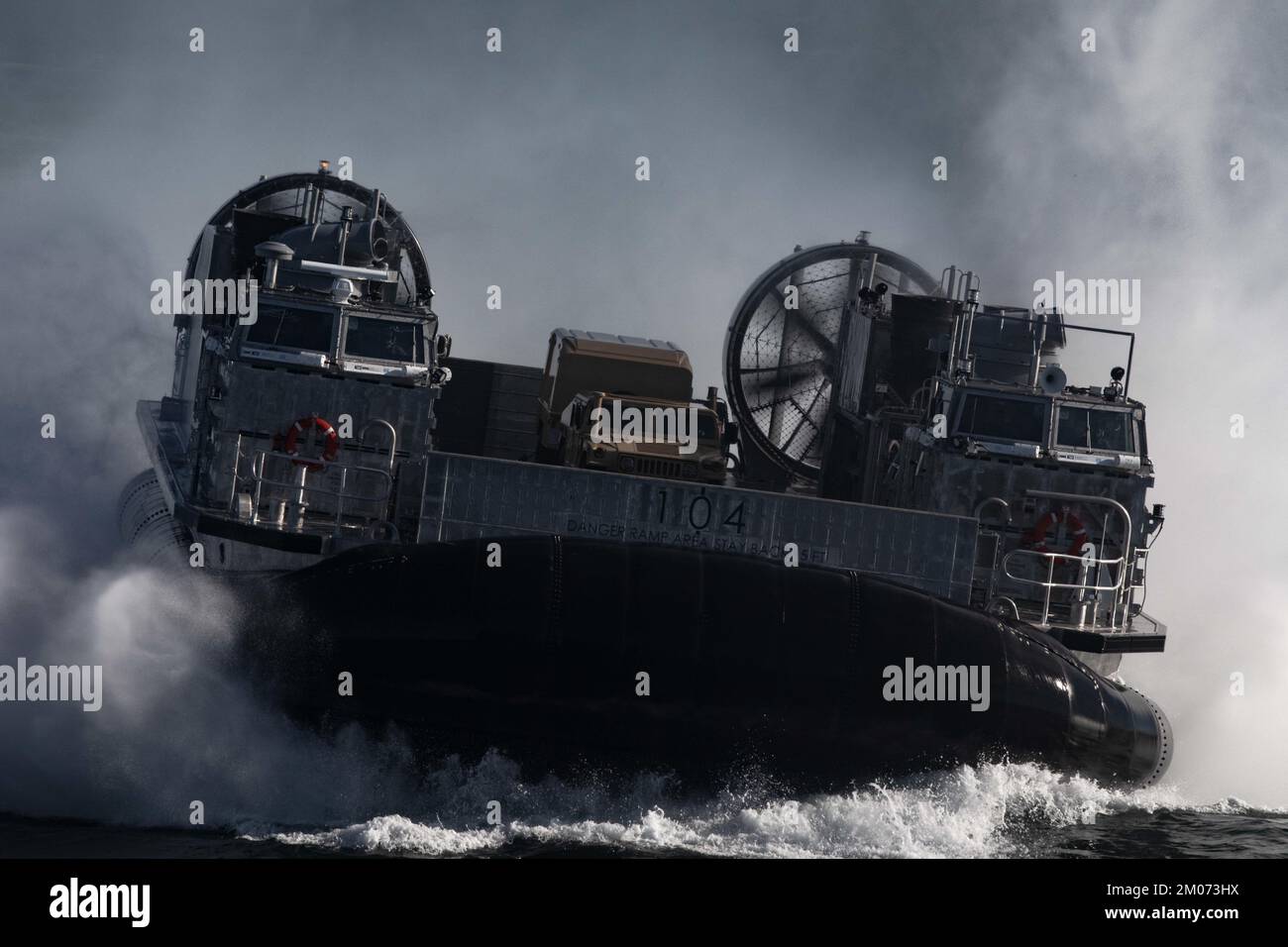 221201-N-HK187-1070 ATLANTIC OCEAN (Dec. 1, 2022) Landing Craft, Air ...