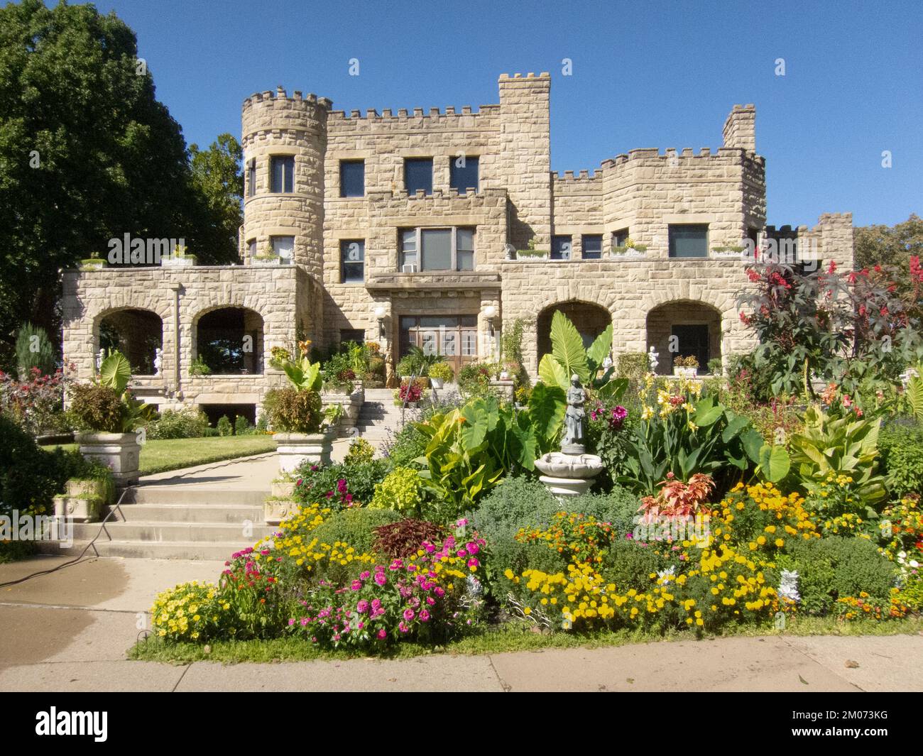 Early 1900s stone mansion in Kansas City’s Northeast neighborhood, off ...