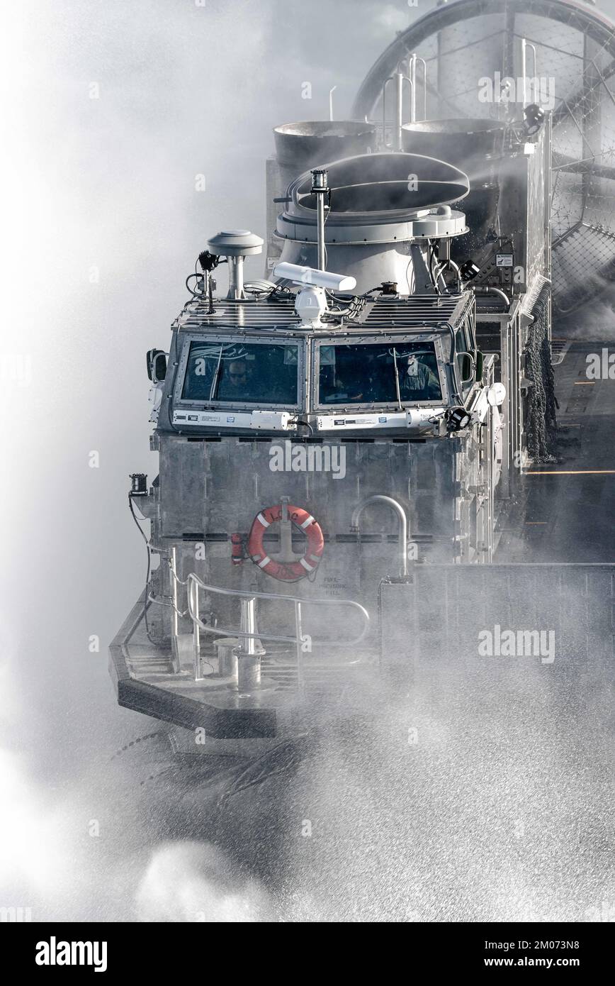 221201-N-TP544-1078 ATLANTIC OCEAN (Dec. 1, 2022) A Landing Craft, Air ...