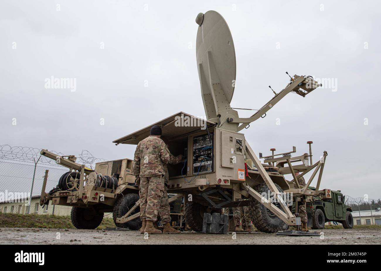 Soldiers assigned to the 39th Brigade Engineer Battalion, 2nd Brigade ...