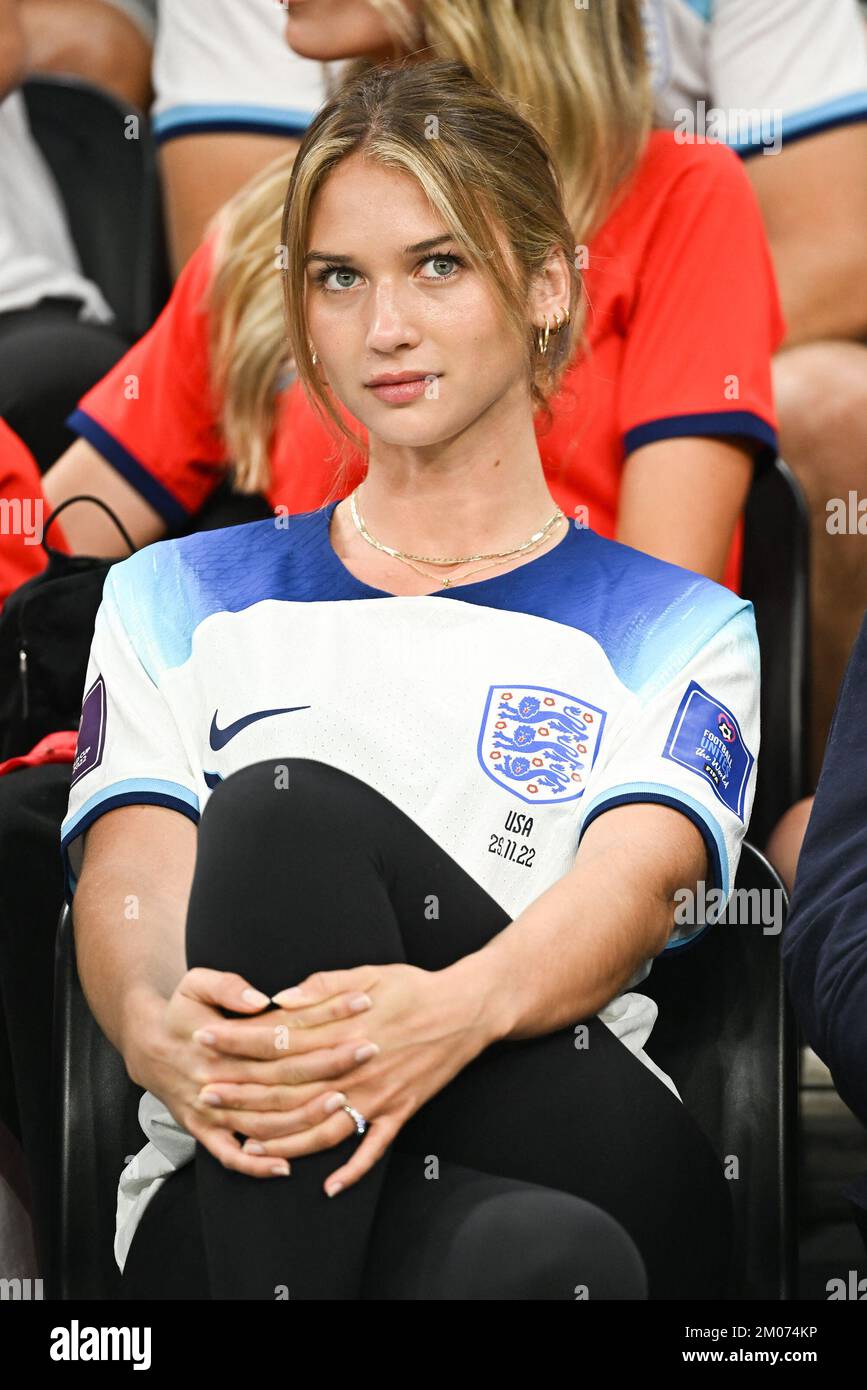 Doha, Qatar. 04th Dec, 2022. Anna Modler, girl friend of Eric Dier ...