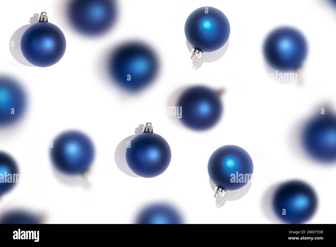 Blue background scattered hi-res stock photography and images - Alamy