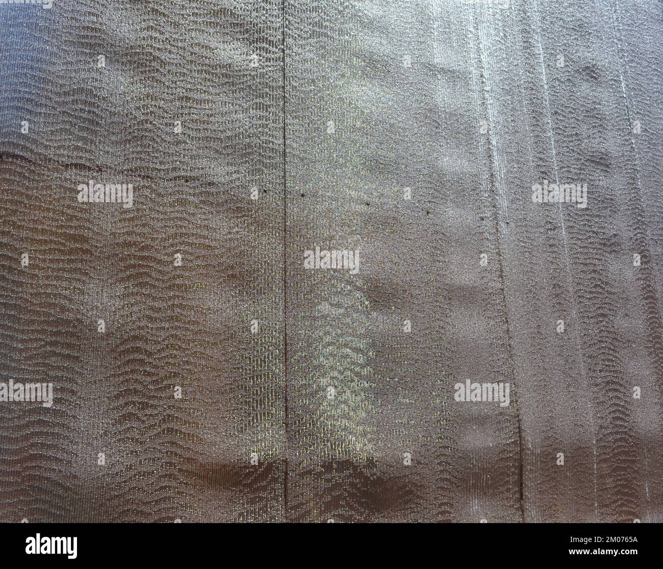 The water flows over a giant fabric placed vertically Stock Photo - Alamy