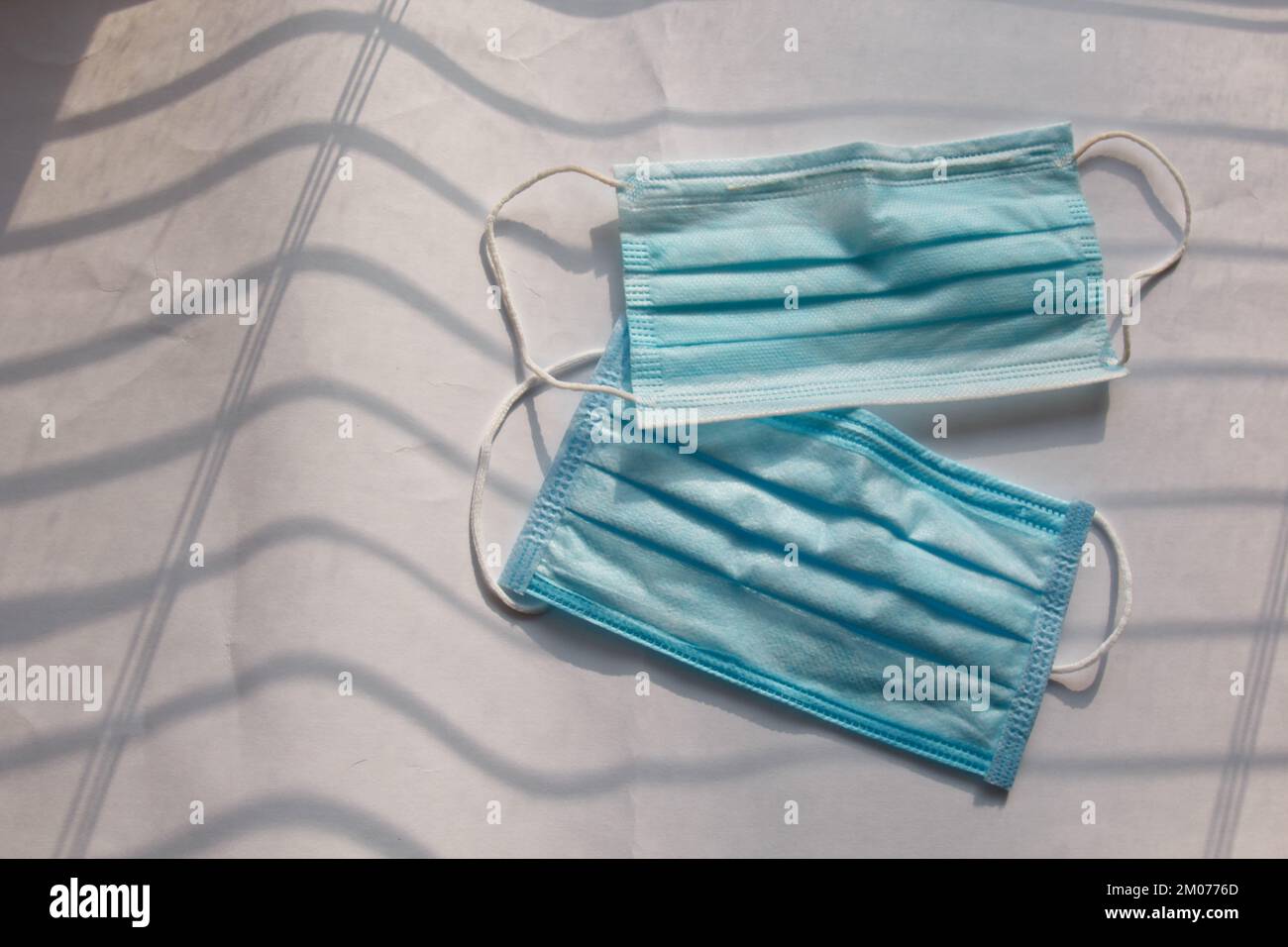 Vitamins and doctor's mask, corona virus protection concept isolated on ...