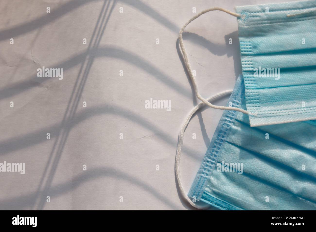 Vitamins and doctor's mask, corona virus protection concept isolated on ...