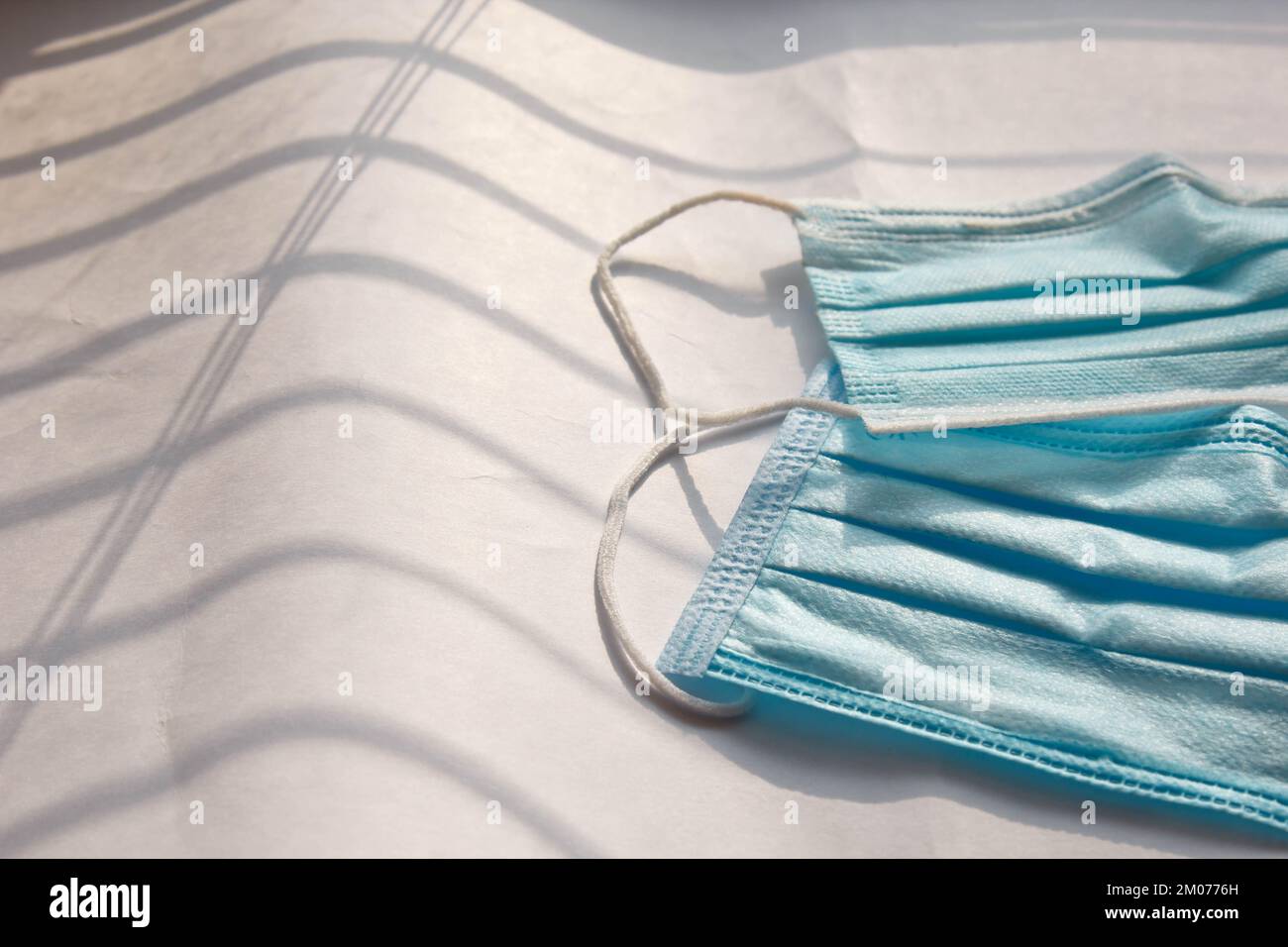 Vitamins and doctor's mask, corona virus protection concept isolated on ...