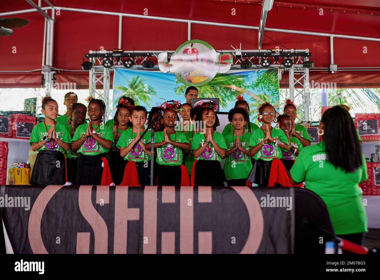 Dec 04, 2022, Sunrise, Florida, USA: Christmas Cheer for Kids, annually ...