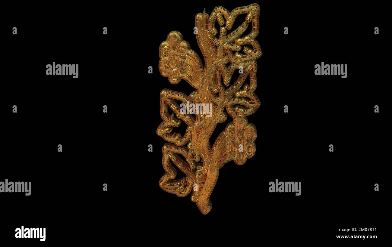 A 3D Illustration of art from the era of the ancient Roman Empire. This ...