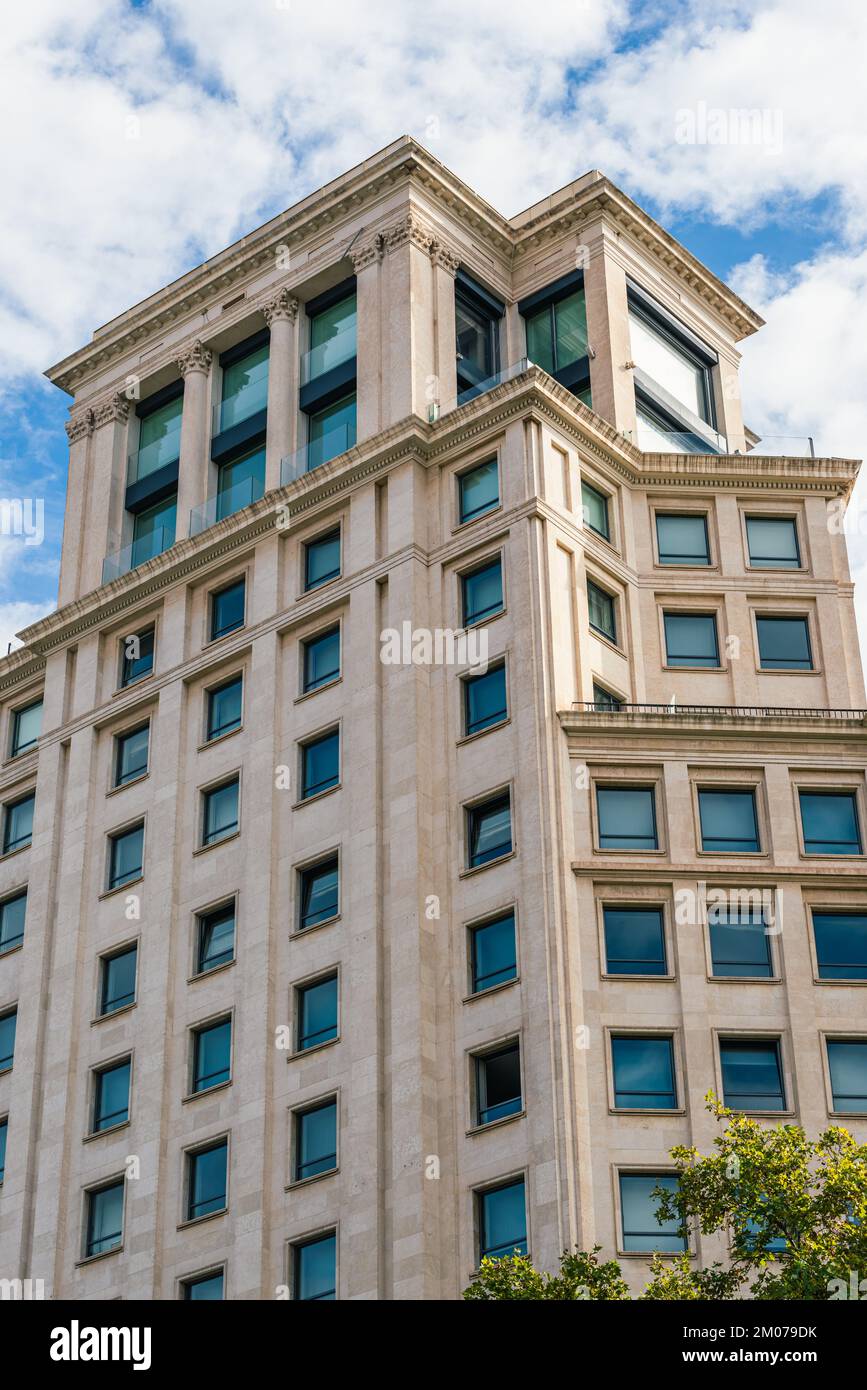Architecture and buildings of Barcelona, Catalonia, Spain, Europe Stock ...