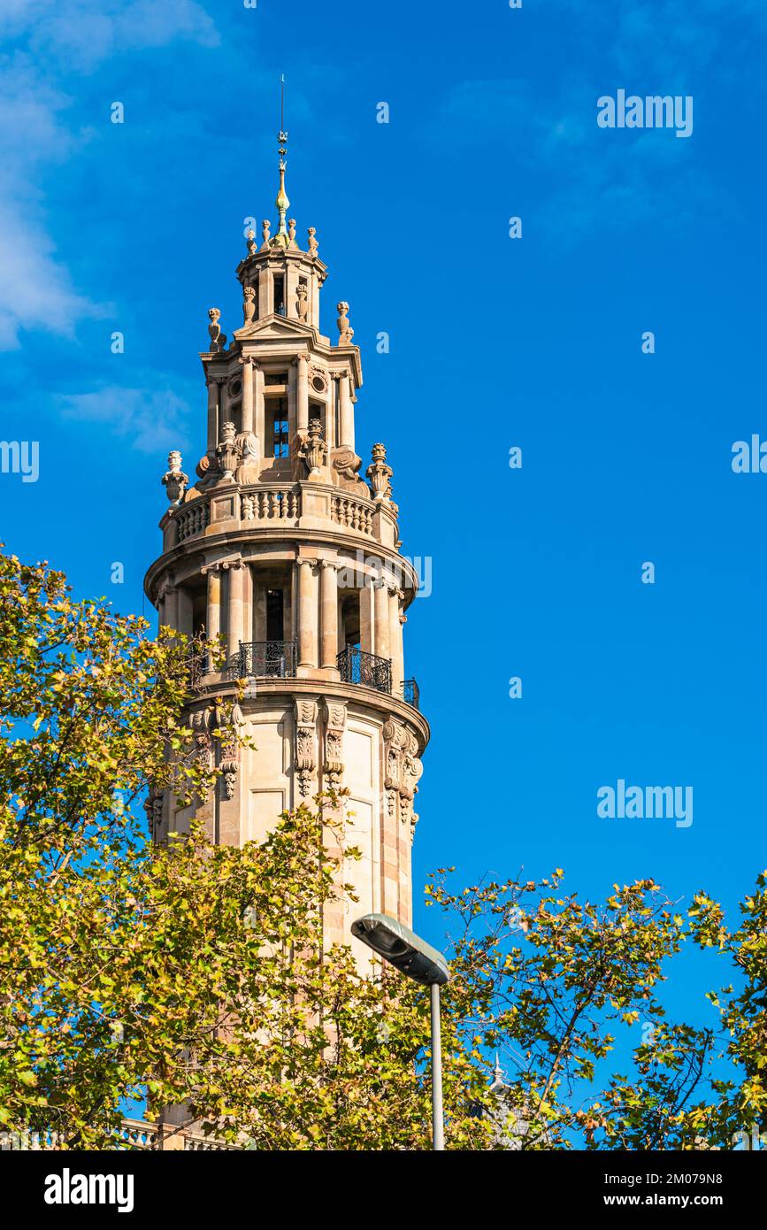 Architecture and buildings of Barcelona, Catalonia, Spain, Europe Stock ...