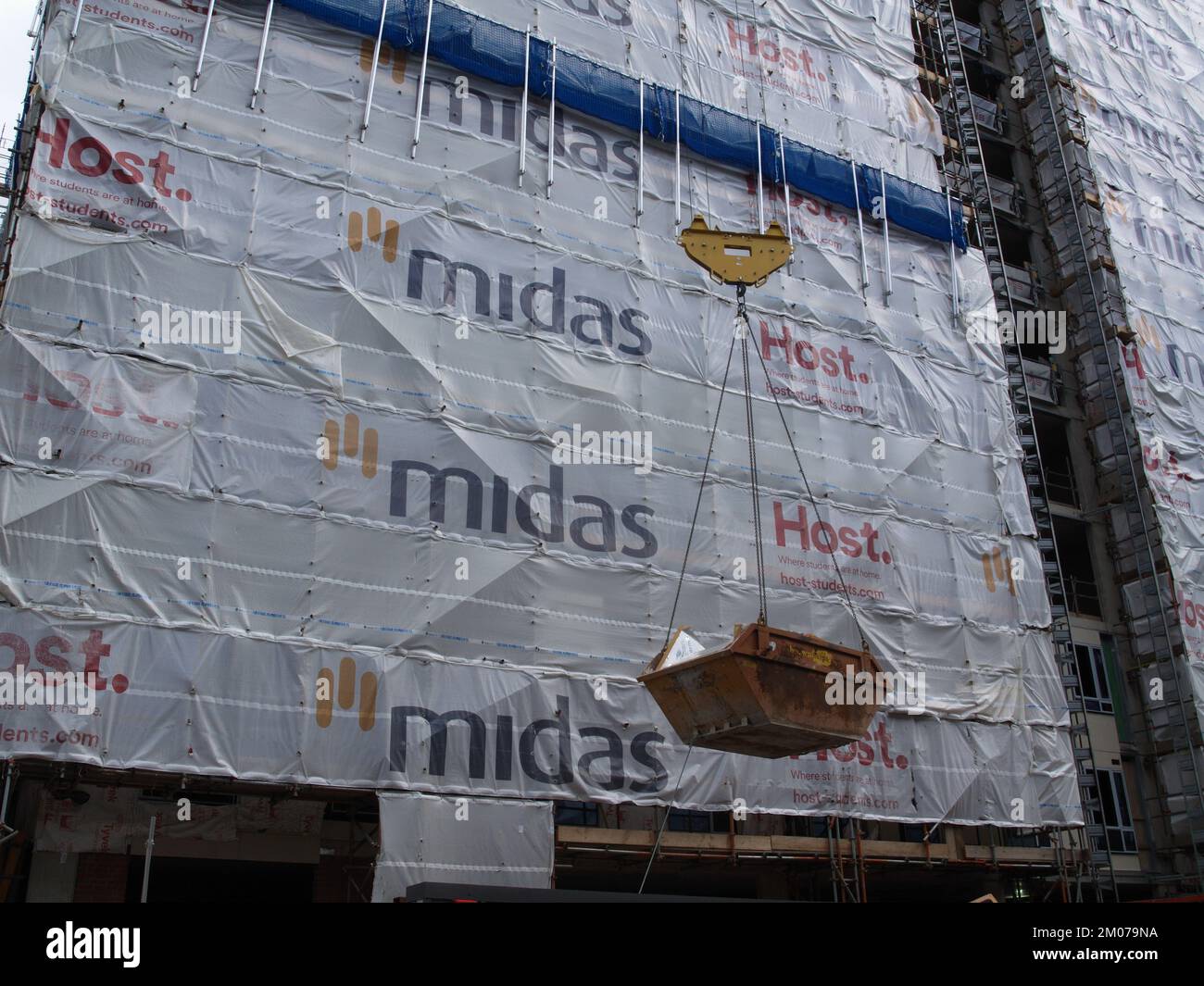 Building wrap whilst undertaking extensive renovations at 13 Cumberland ...