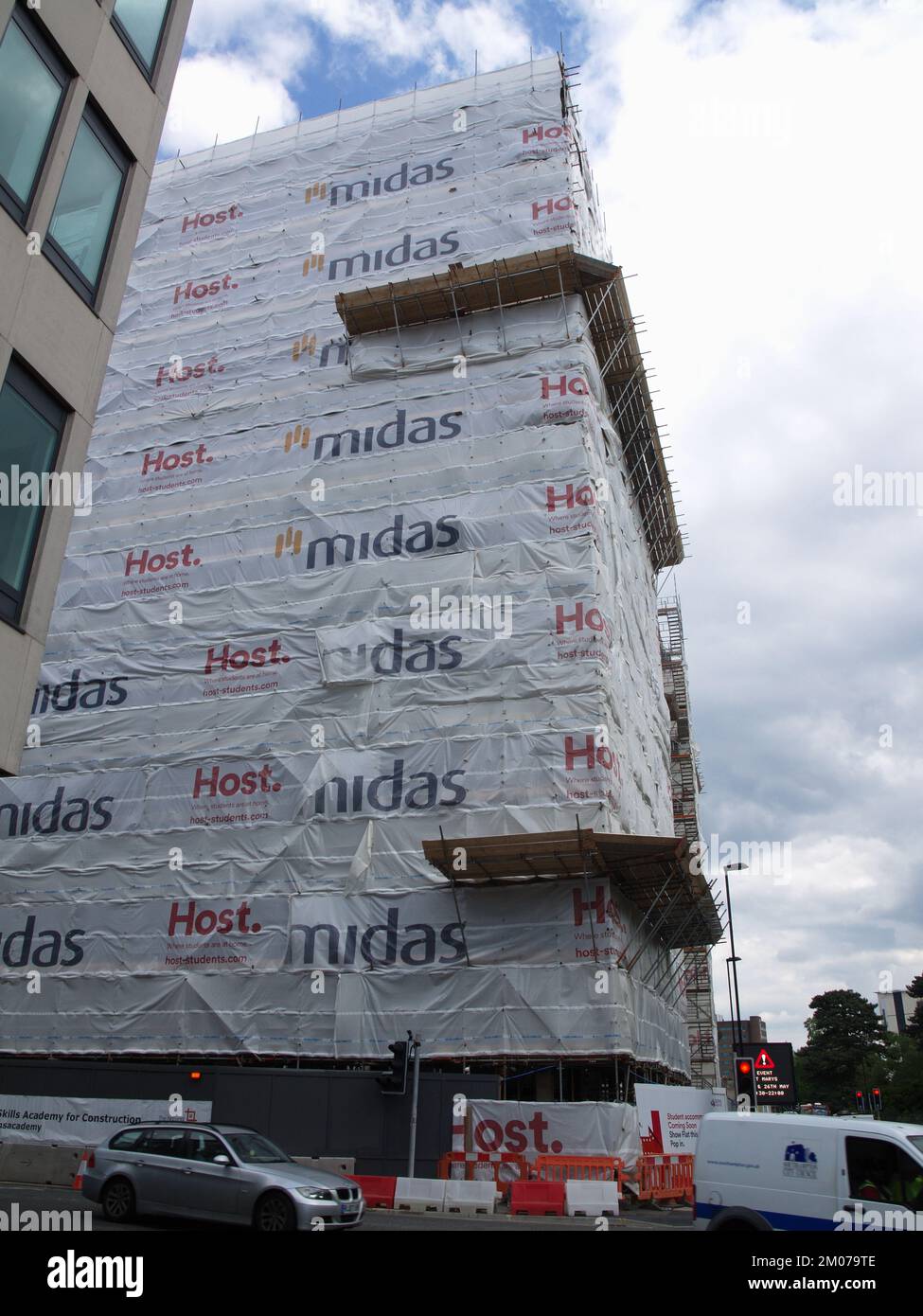 Building wrap whilst undertaking extensive renovations at 13 Cumberland ...