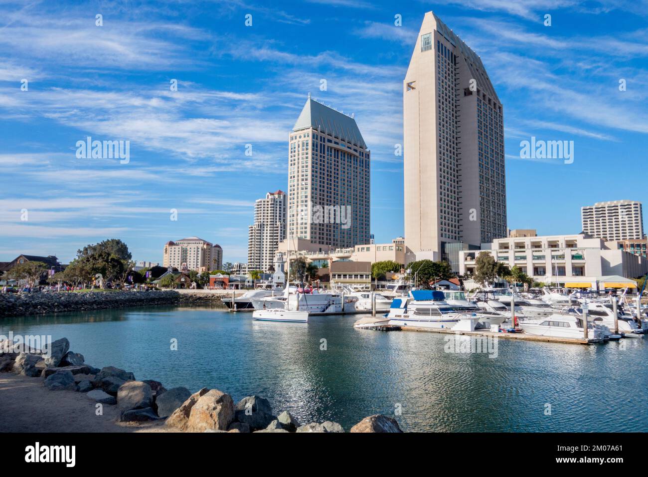 Seaport Village in San Diego, California Stock Photo - Alamy