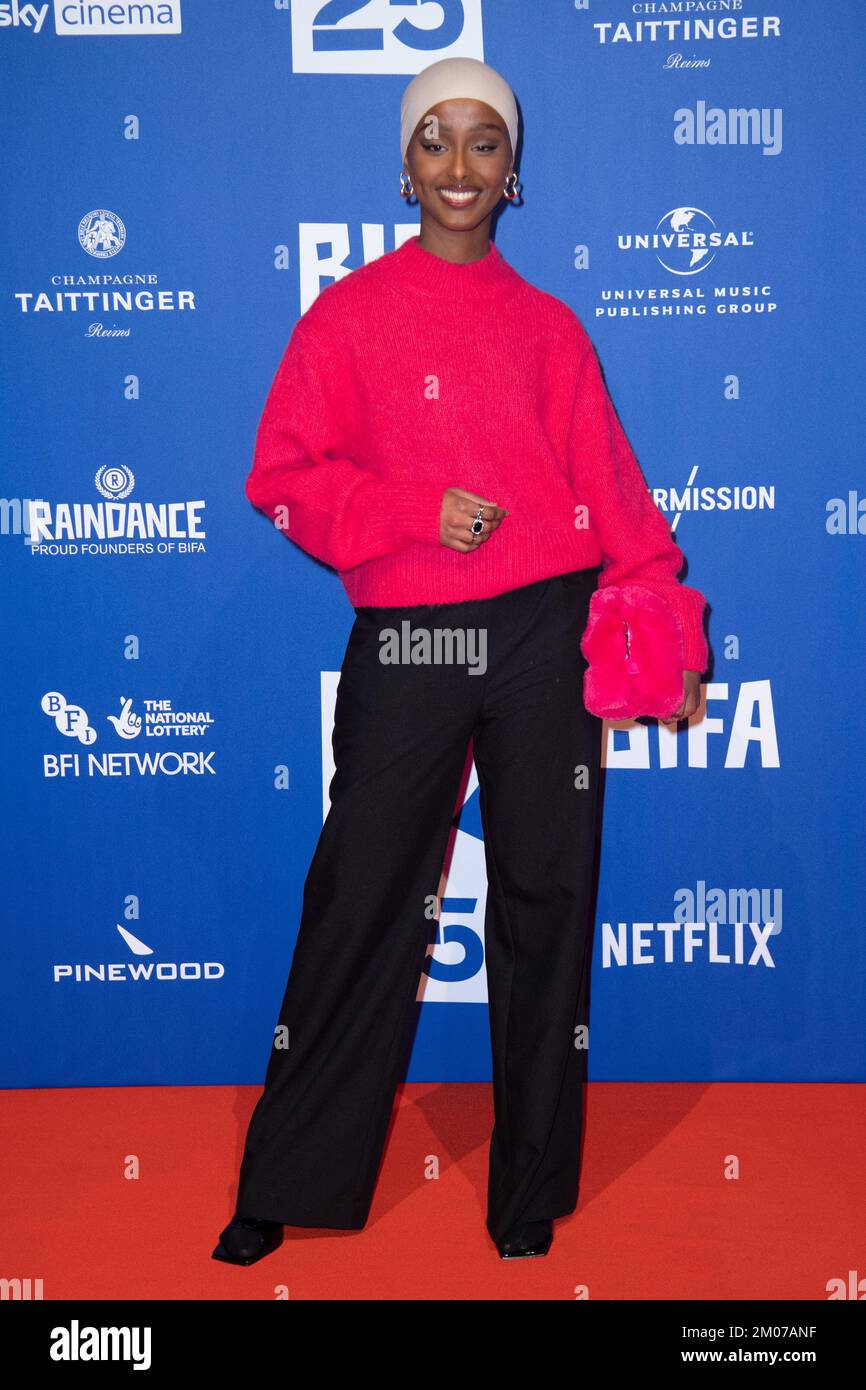 Kosar Ali attending the 25th British Independent Film Awards 2022 at ...