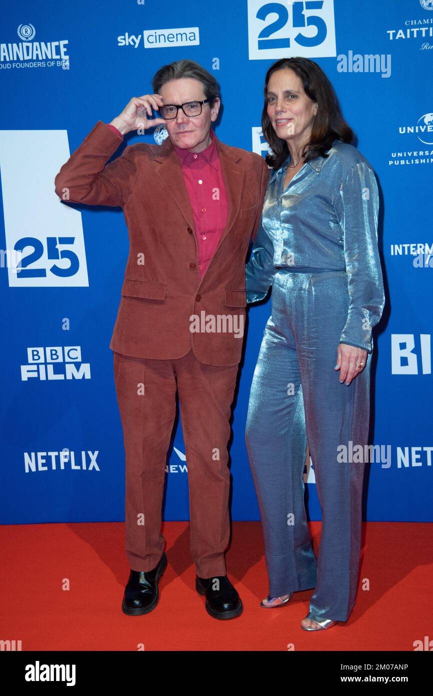 Stephen Woolley and Elizabeth Karlsen attending the 25th British ...