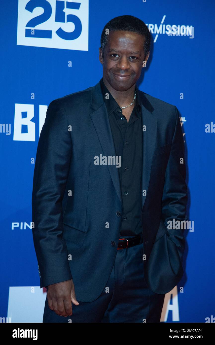 Adrian Lester attending the 25th British Independent Film Awards 2022 ...